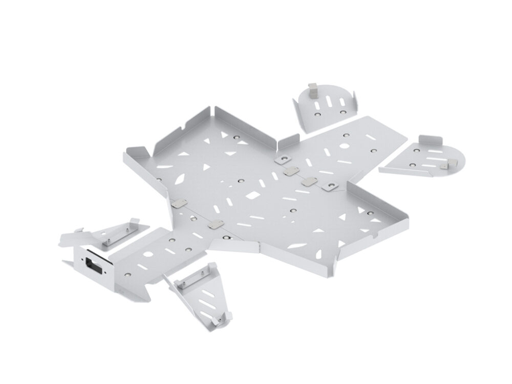 Pohjapanssari (alumiini)Access AX600U/700U/800U - Motocafe