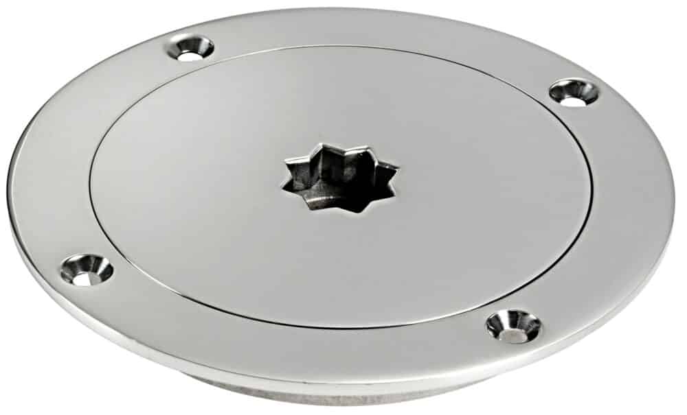 Osculati Inspection hatch AISI 316 passage 95 mm M20-100-20 - Motocafe