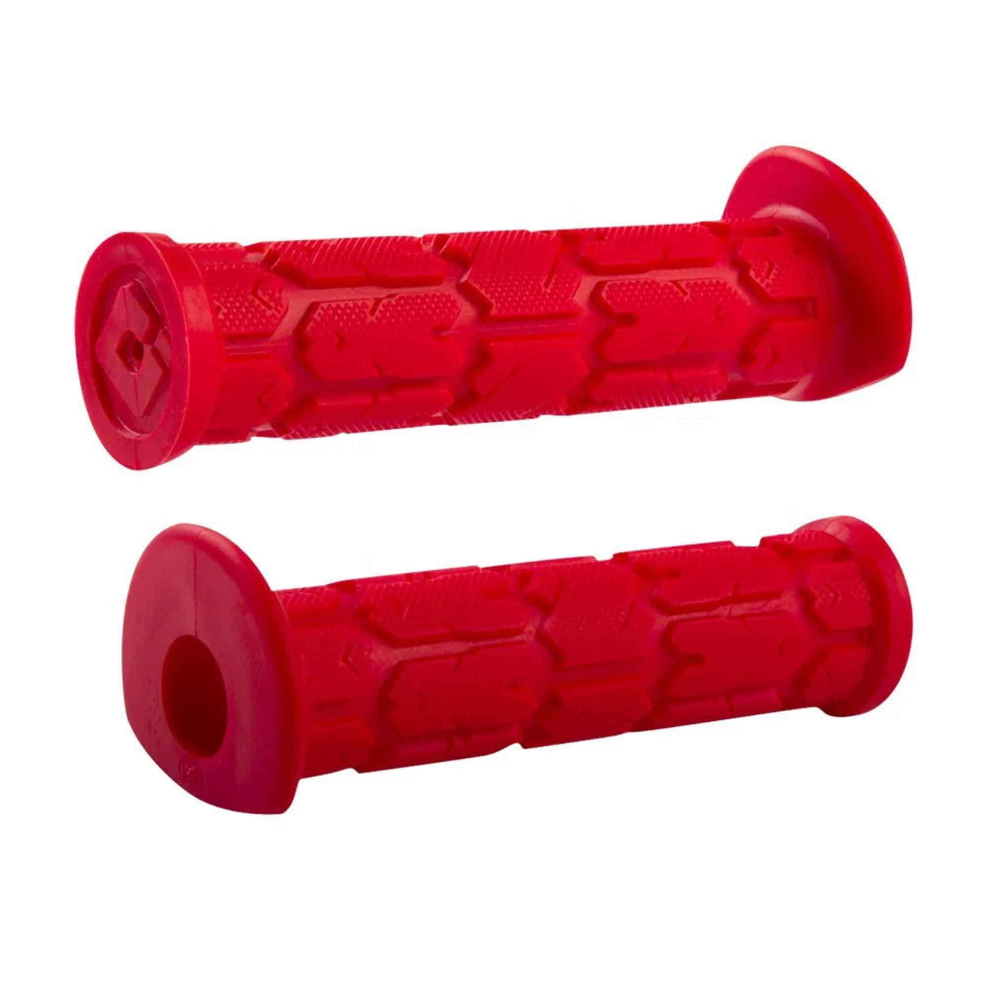 ODI ATV SINGLE-PLY GRIPS Rogue 125mm Bright Red 64-J01RGBR | Motocafe.fi